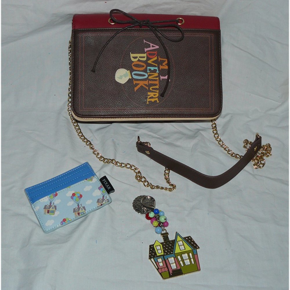 Rare Loungefly Up My Adventure Book Crossbody Purse, … - Gem